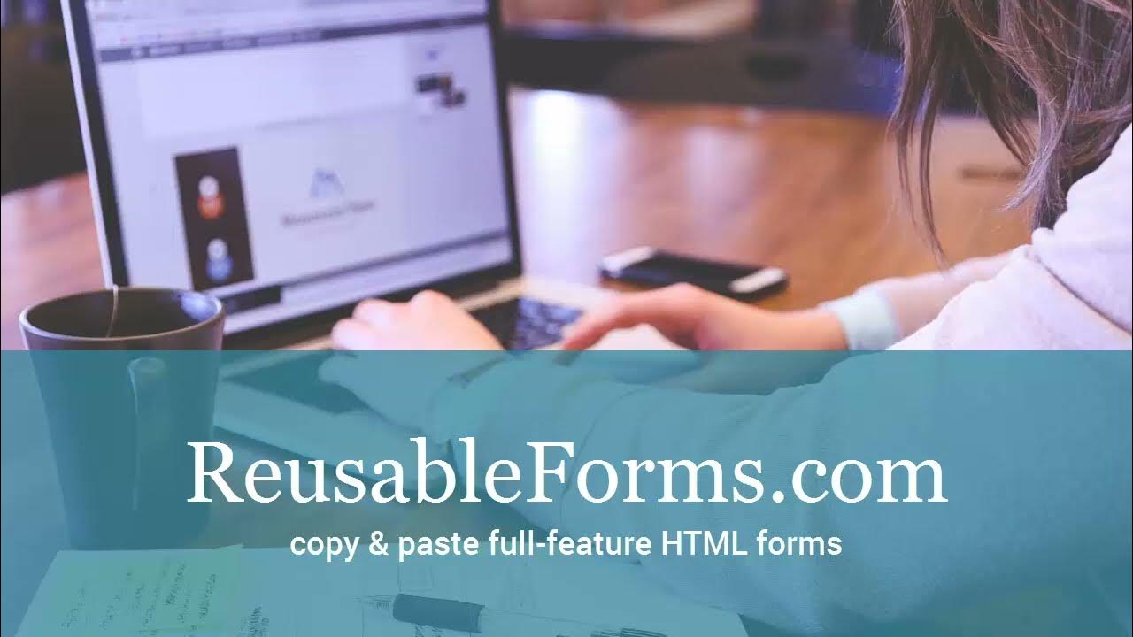 ReusableForms.com copy and paste Full featured HTML forms - YouTube