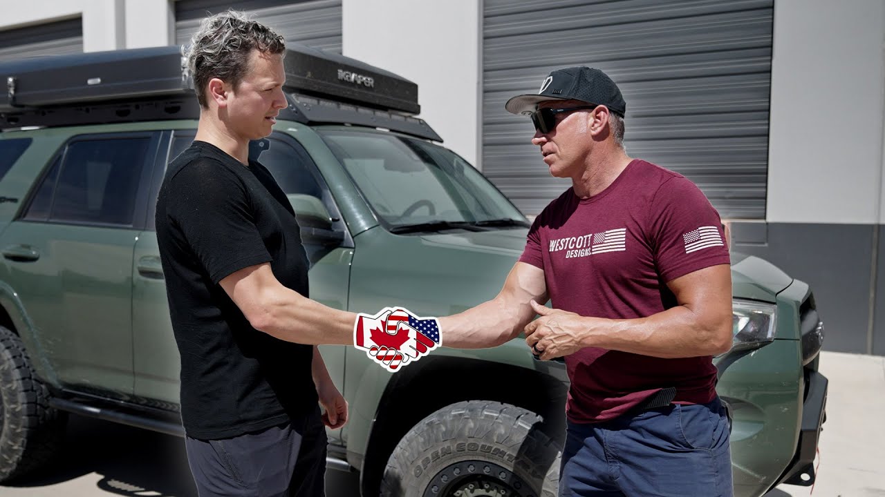 All The Way From ONTARIO Canada to have HIS 4Runner Worked On! - YouTube