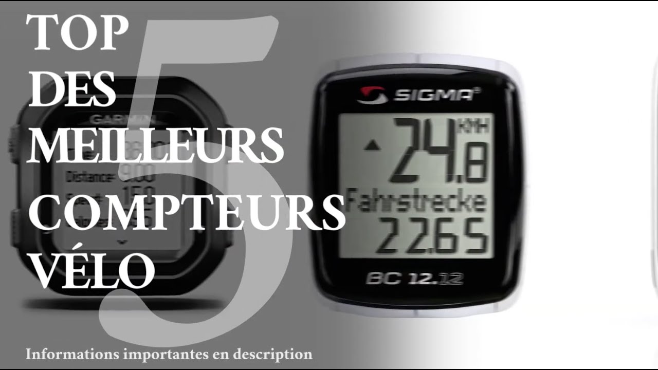 Top 5 - Des Meilleur Compteur Vélo - YouTube