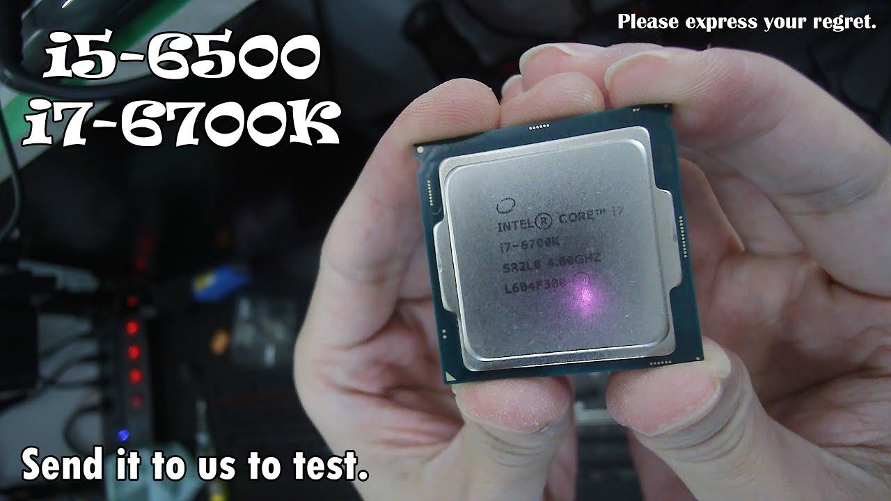 CPU I5 6500 I7 6700K cpu-i5-6500-i7-6700k