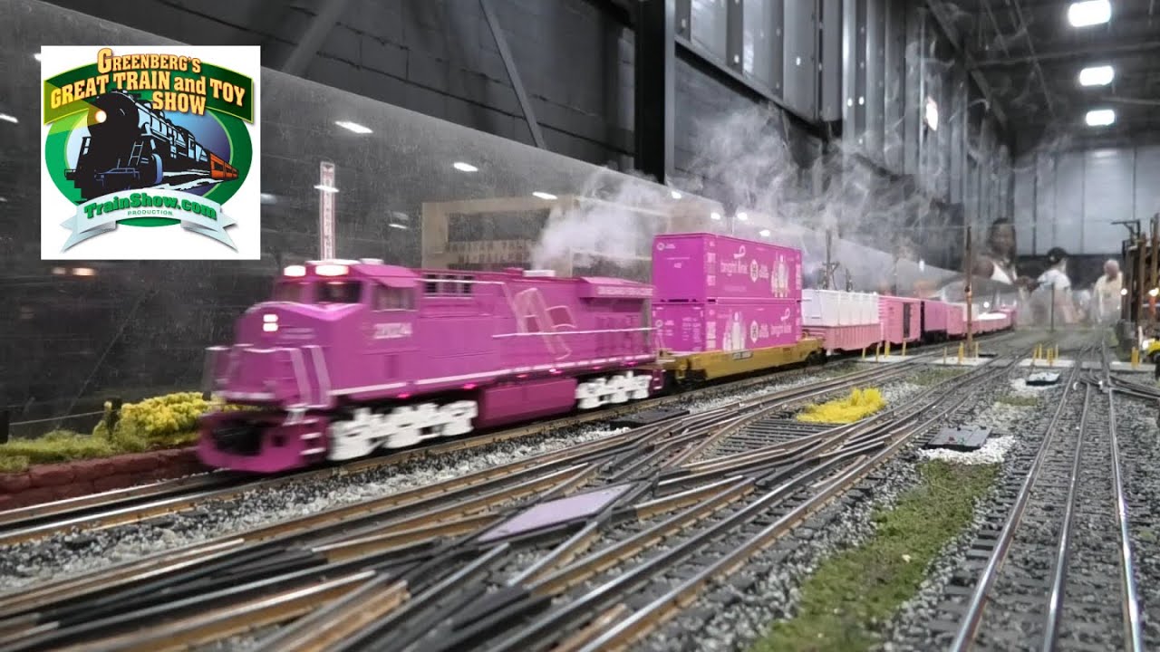 2025 Greenberg Train Show Edison O Gauge Layouts - YouTube