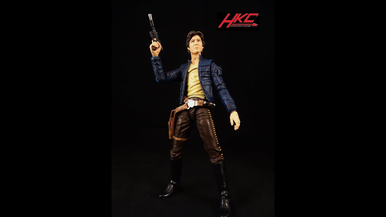 Custom 6 inch HAN SOLO Empire Strikes Back action figure review by ...