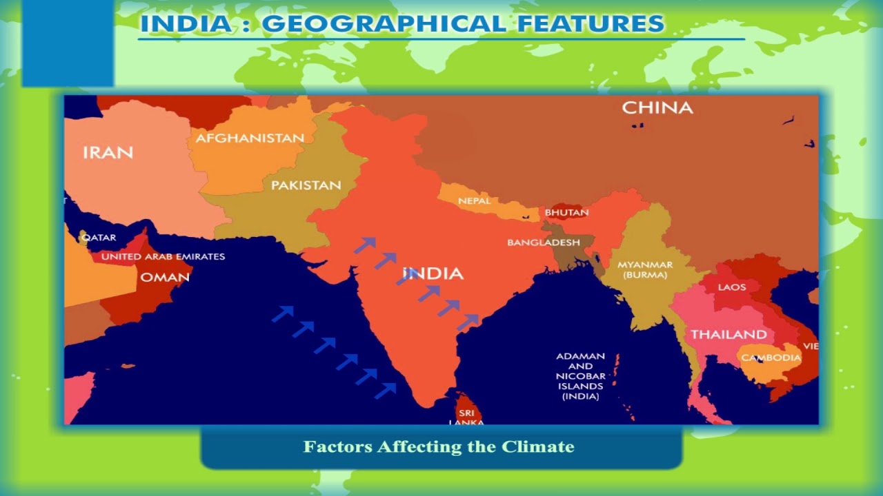India – Geographical Features – Climate class-8 - YouTube