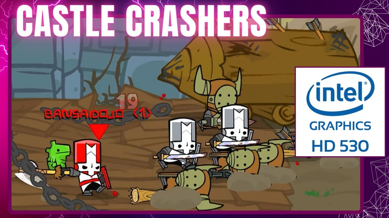 CASTLE CRASHERS -- Intel HD 530 -- 1080p - YouTube