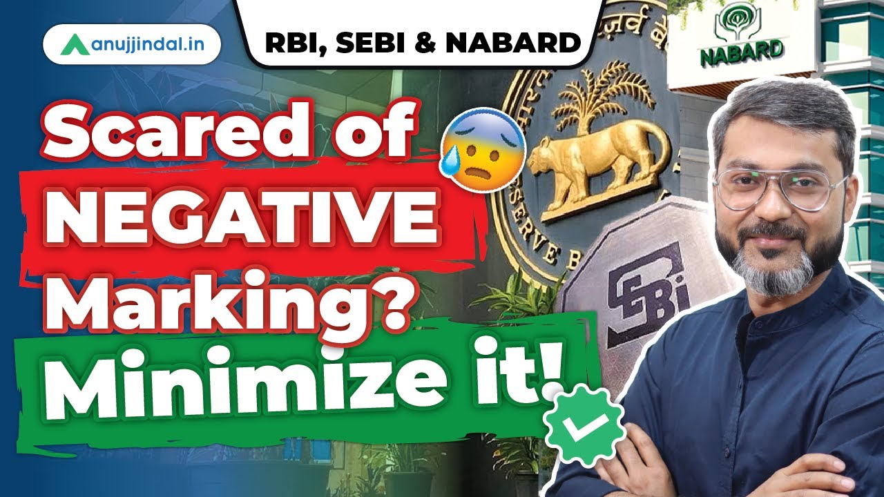 How to Avoid Negative Marking in RBI Grade B | NABARD Grade A 2023 ...