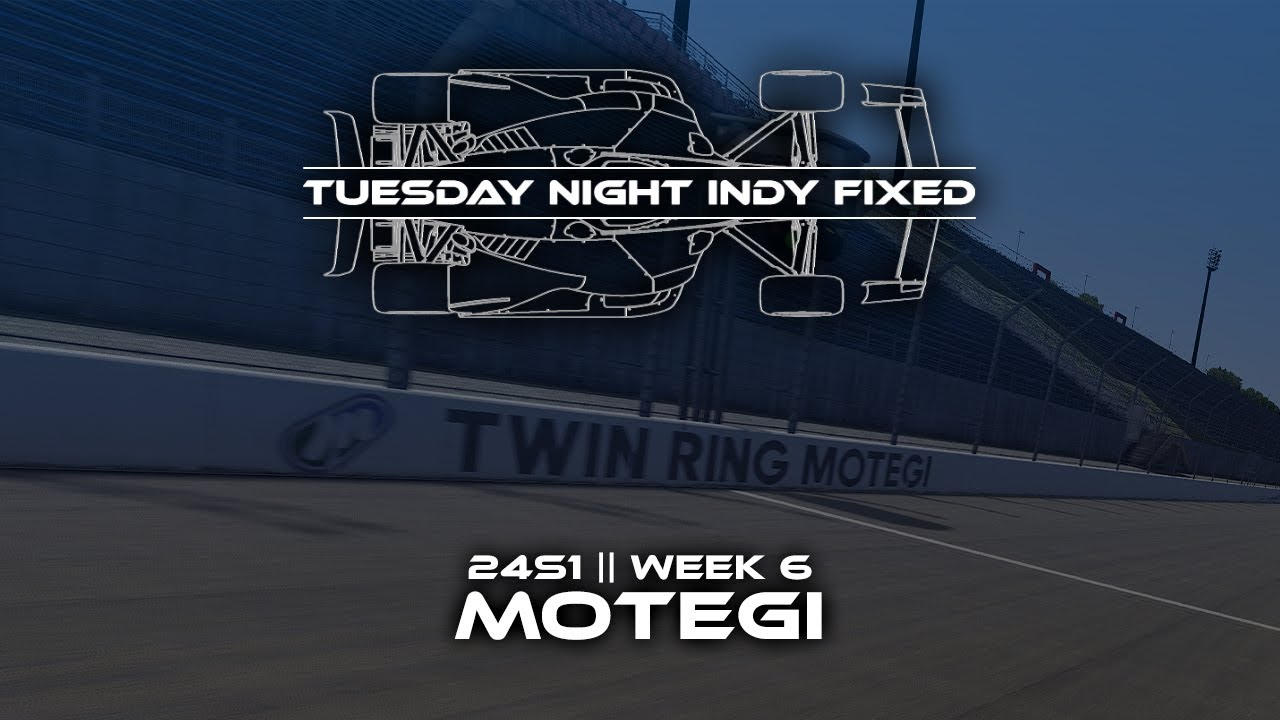 4d Racewear Tuesday Night Indy Fixed Motegi 2024s1 Round 6 Iracing Indycar Broadcast