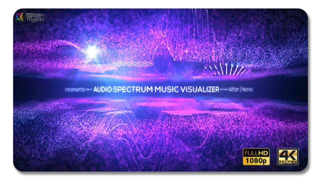 Audio Spectrum Music | After Effects Template - YouTube