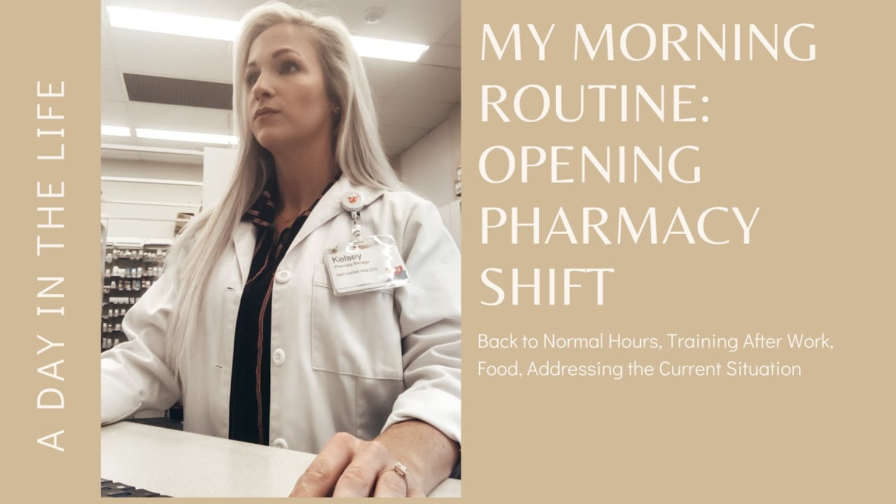 My Morning Routine | A Day in the Life of a Pharmacist - YouTube