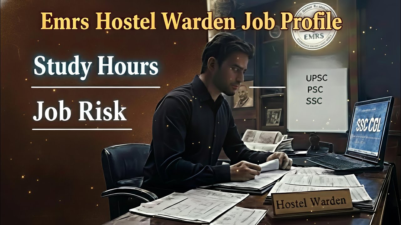 Study Hours 😳 in Hostel Warden Job | Hostel warden job profile | #EMRS ...