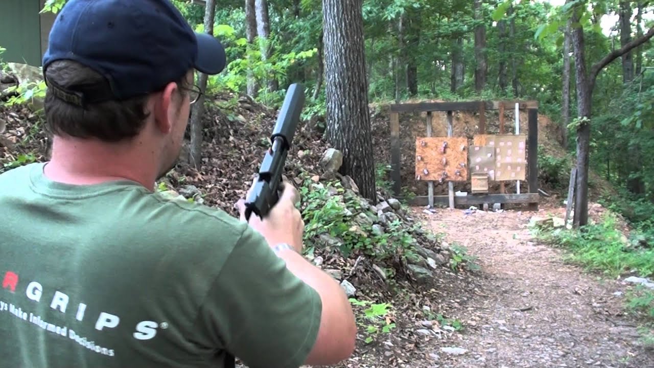 H&K USP Tactical with Osprey Suppressor - YouTube