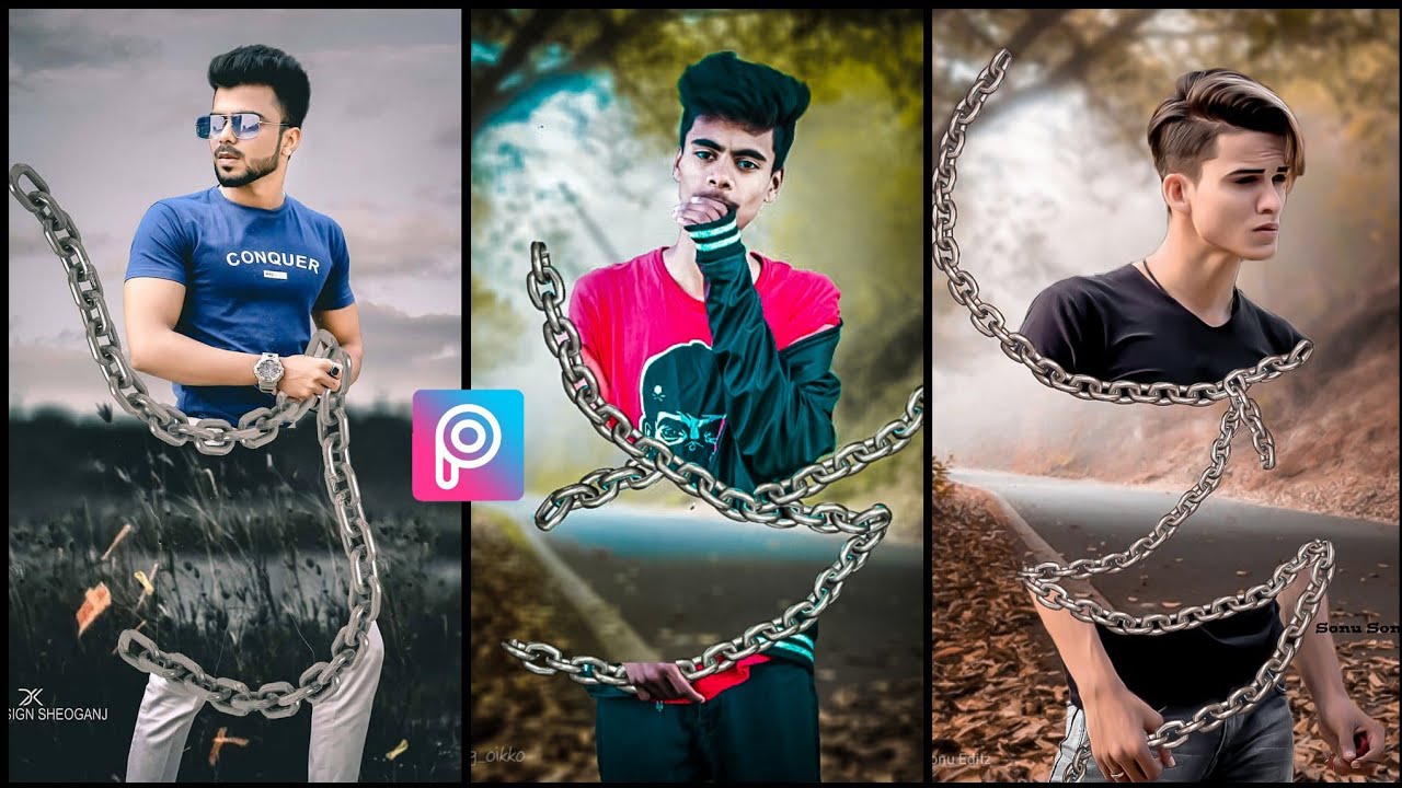 PicsArt Body Chain Photo Editing Tutorial in Picsart- chain photo ...