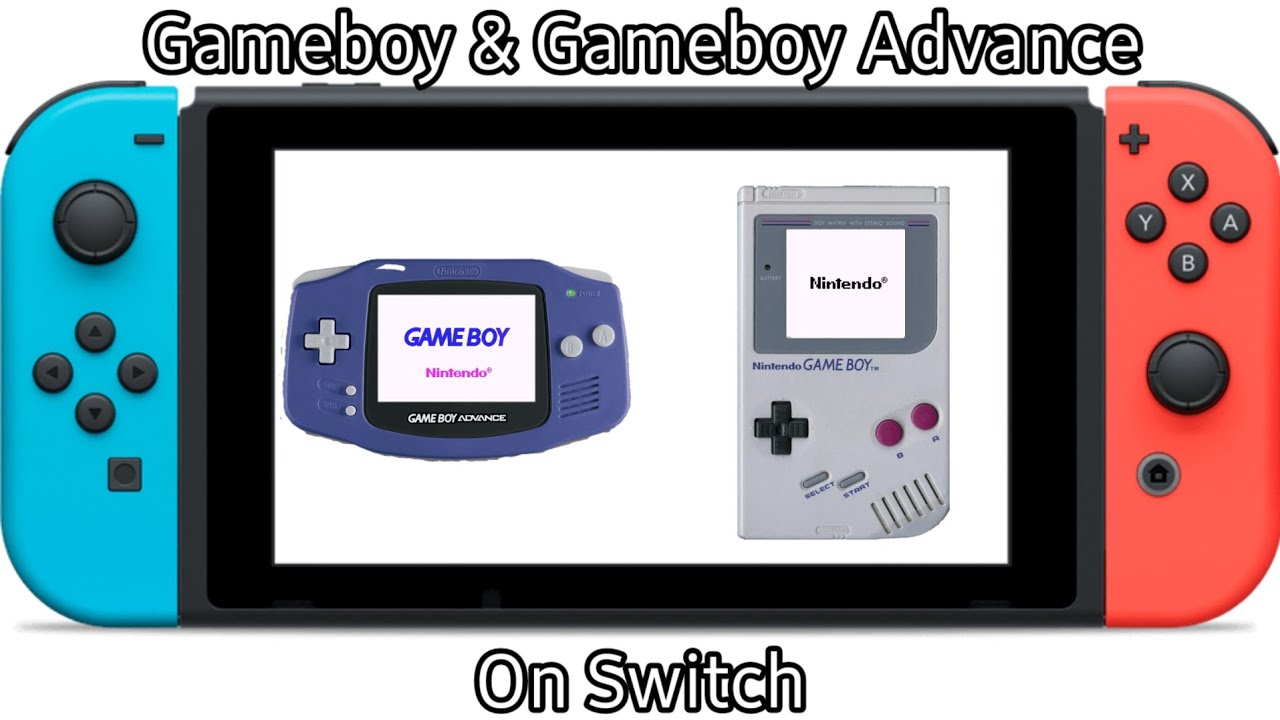 Gameboy And Gameboy Advance On The Switch - YouTube