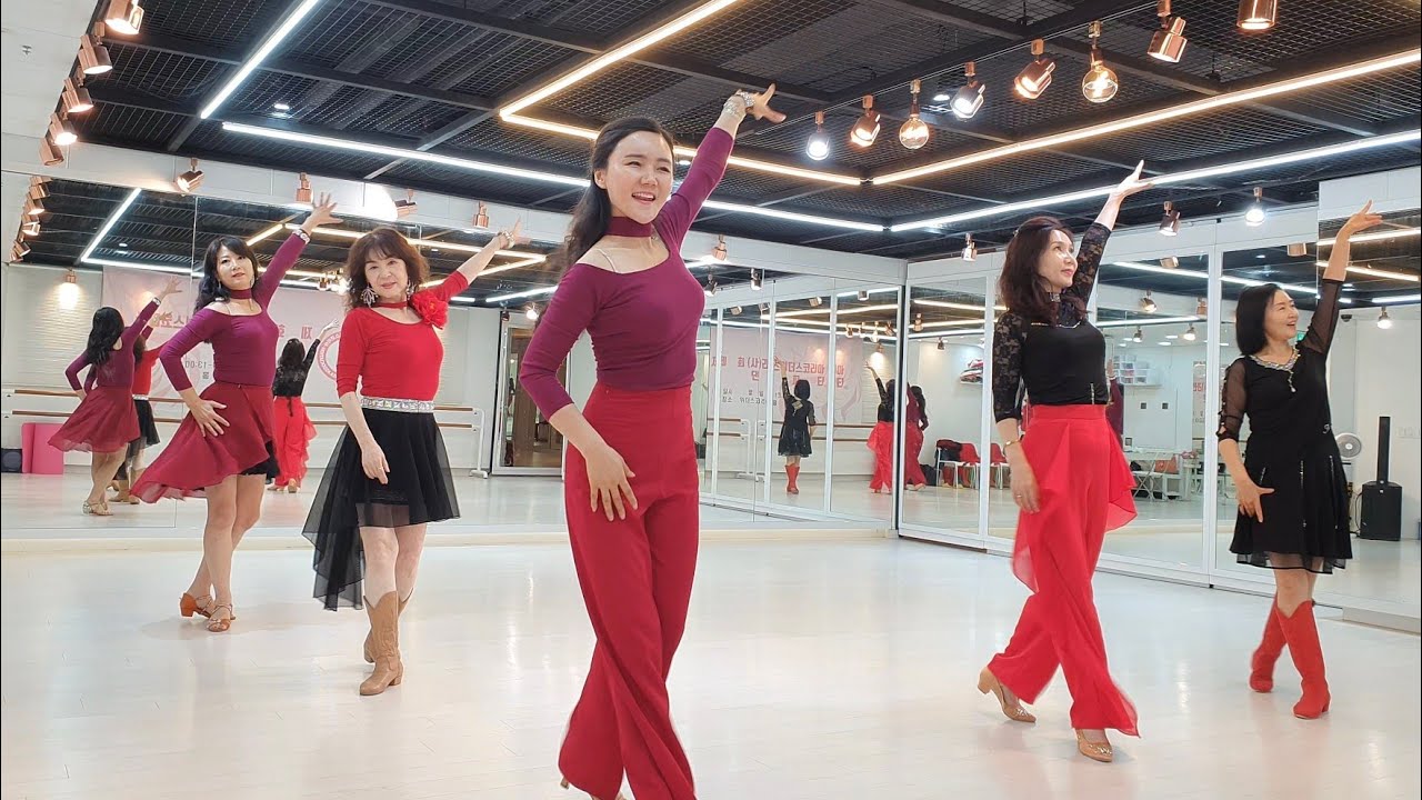 When Autumn Comes (가을이 오면) line dance| 초급 라인댄스| 사)위더스코리아 - YouTube