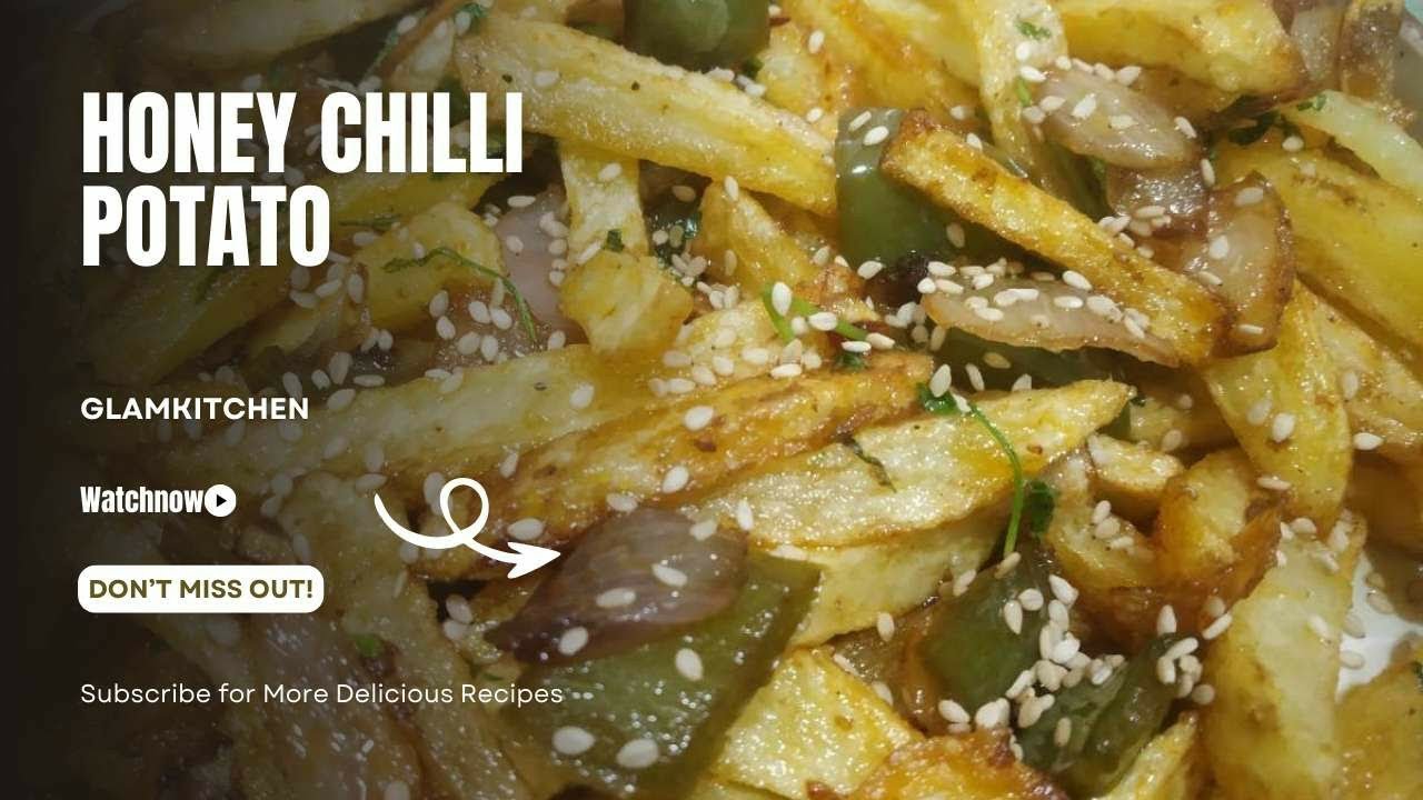 Crispy Honey chilli potato |Potato recipes|Restaurant style chilli ...