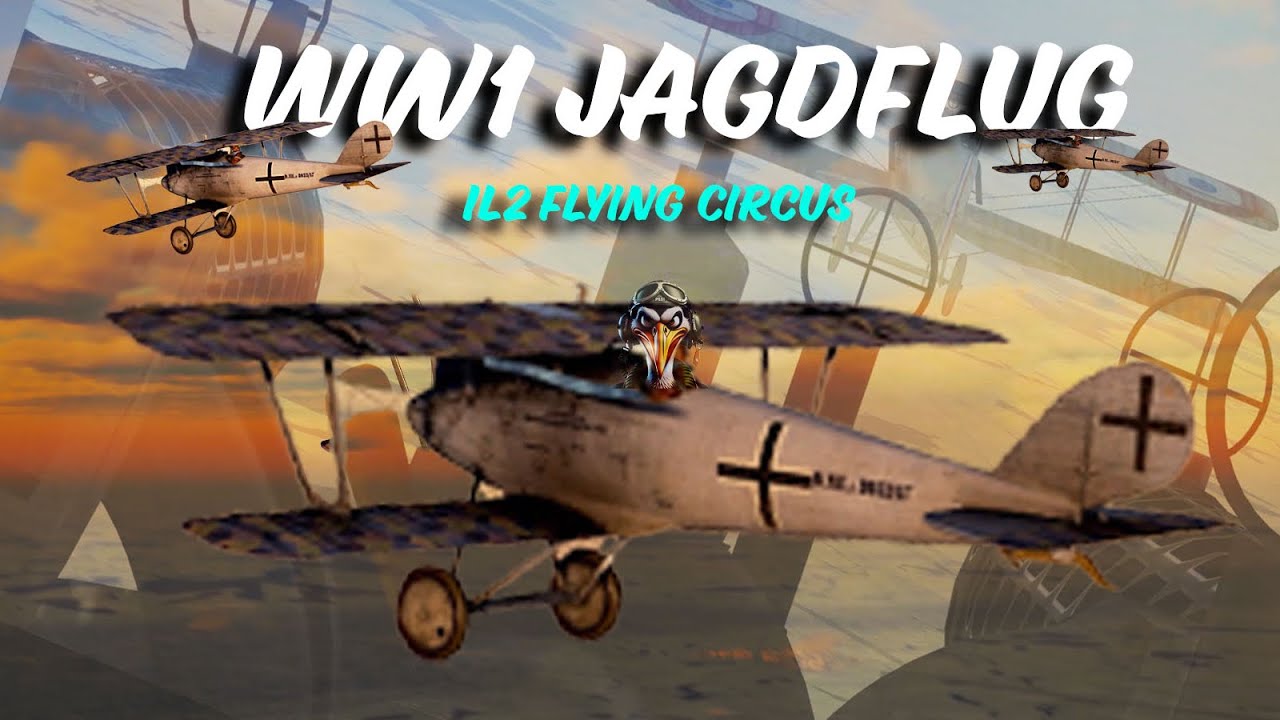 WW1 Jagdflug ( IL2 Flying Circus) Full 4K HD, Max Graphics, RTX4090 ...