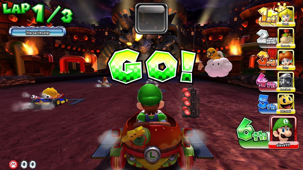 Mario Kart Arcade GP DX 1.18 (English) - Bowser Cup (Super Difficulty ...