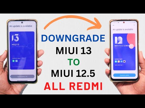 DOWNGRADE MIUI 13 TO MIUI 12.5 UPDATE ALL REDMI DEVICE'S 🔥 - YouTube