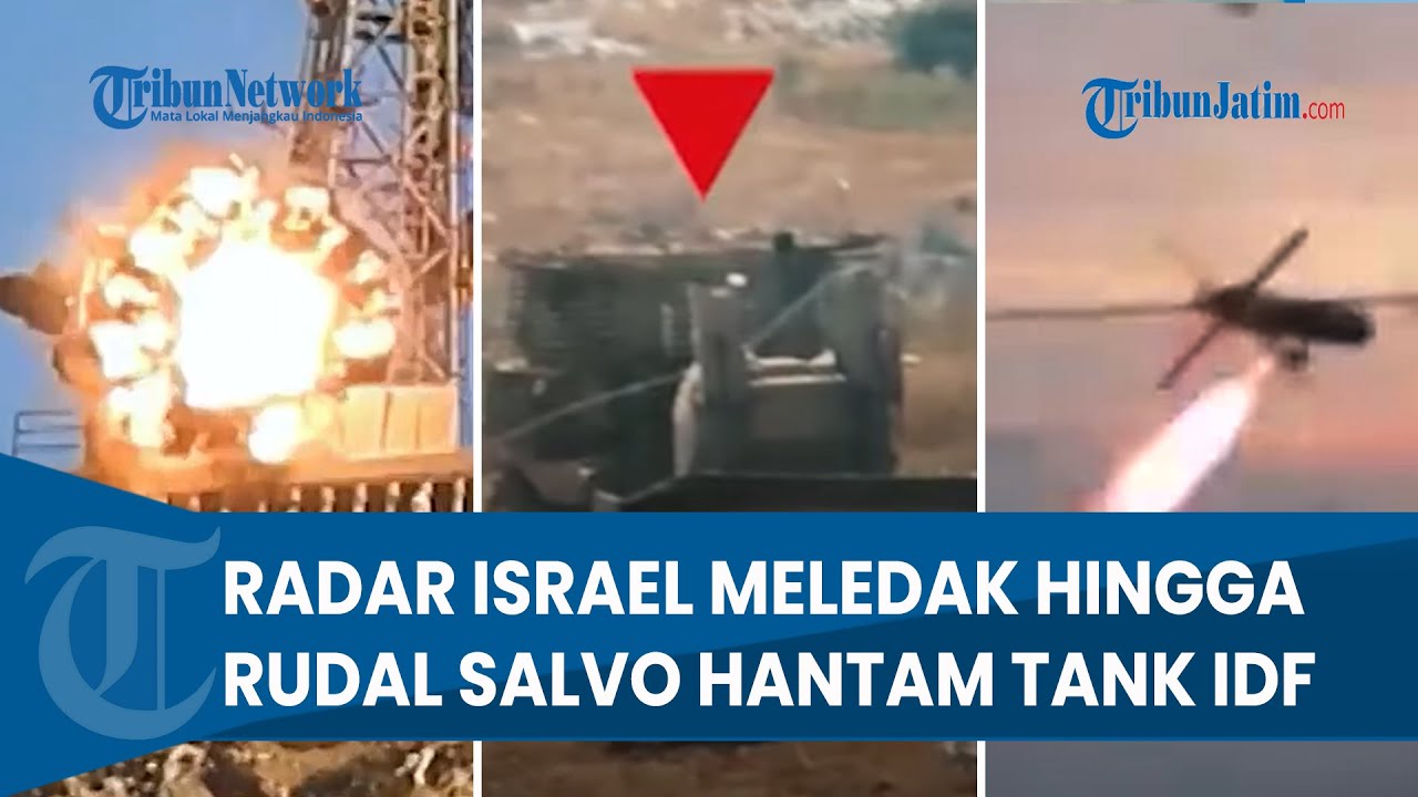 UPDATE TERKINI PERANG IRAN VS ISRAEL: Radar IDF Meledak, Rudal Salvo ...