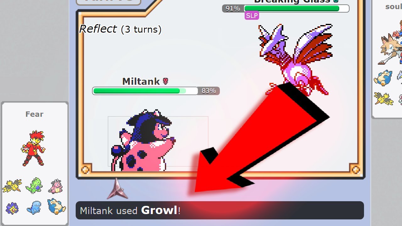 Miltank Uses GROWL in Competitive Gen 2 Pokemon. Here's Why. - YouTube