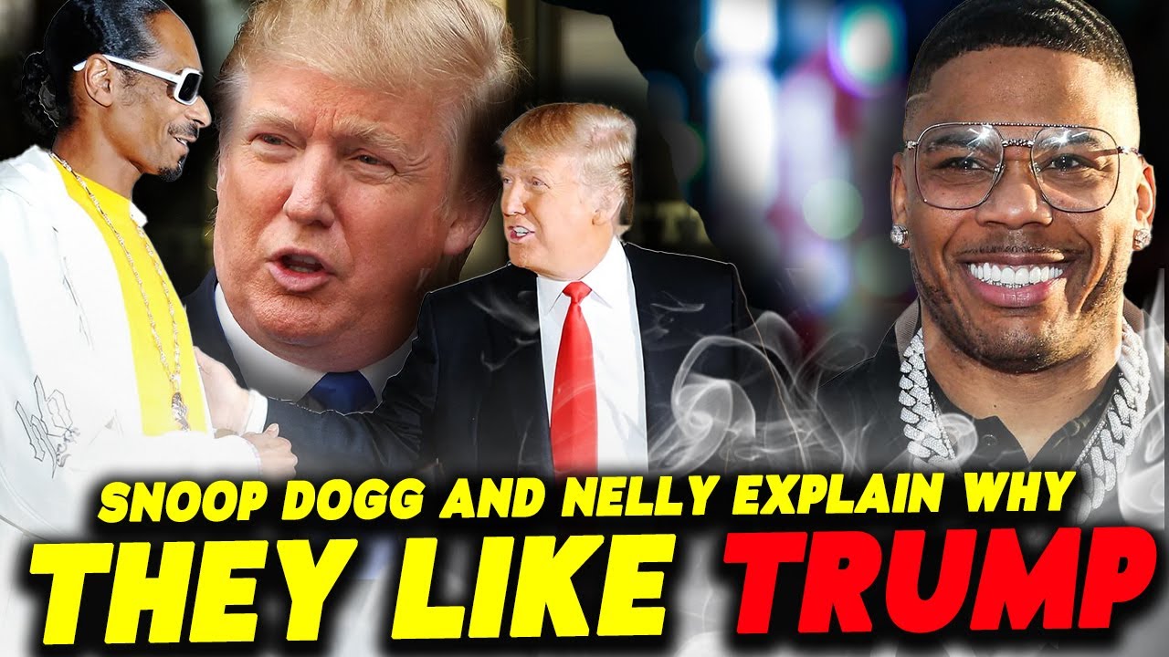 Snoop Dogg and Nelly explain why they support Donald Trump - YouTube