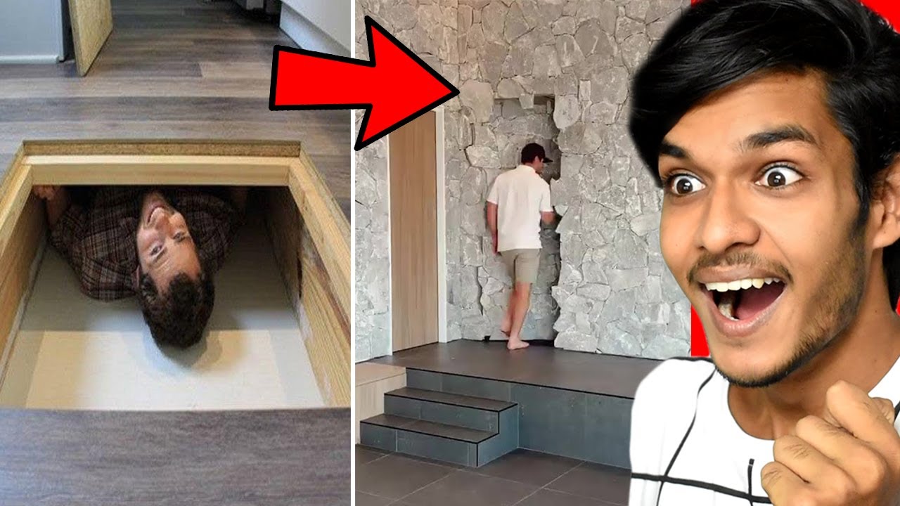 I Found Hidden SECRET ROOMS In House - YouTube