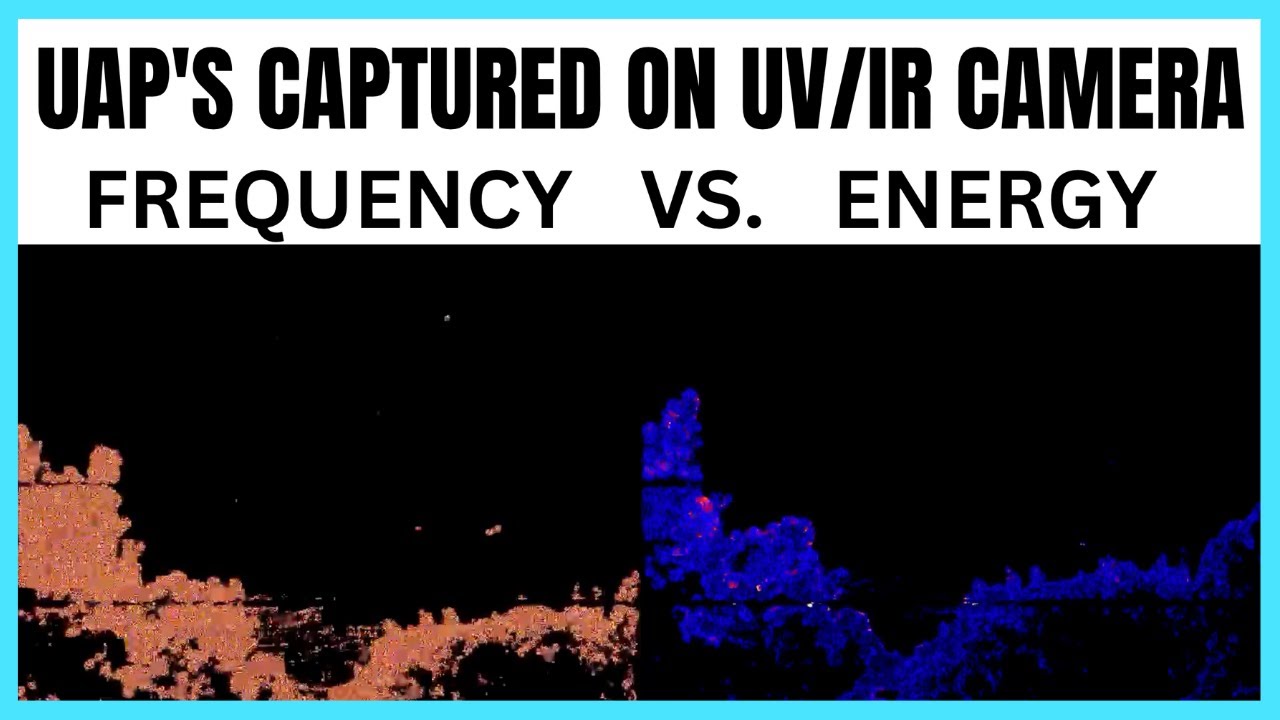 Invisible UFO UAP caught on UV IR camera (in energy and frequency ...