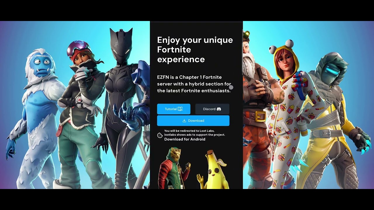 ezfn android tutorial (discord in description) - YouTube