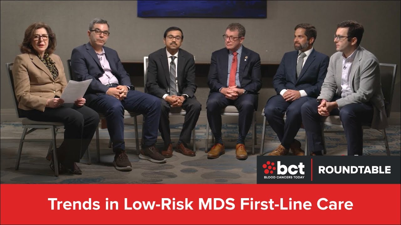 Low Risk MDS 1L Care: Current Landscape, Trends in Management - YouTube