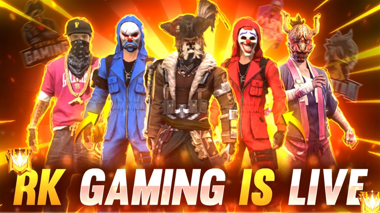 PLAYING WITH SUBSCRIBERS🥰 ️RK GAMING LIVE #2BGAMER #FREEFIRELIVE # ...