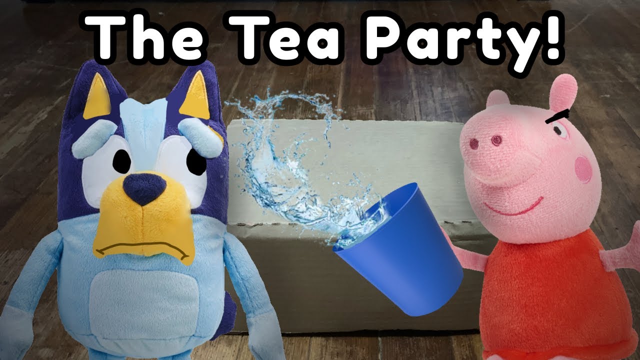 Peppa & Bluey: The Tea Party! | SEASON 548283 FINALE - YouTube