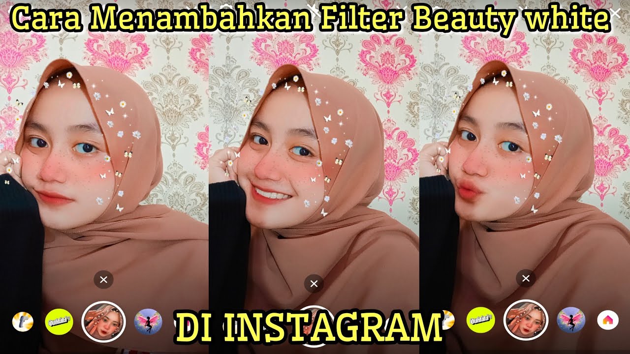 CARA MENAMBAHKAN FILTER BEAUTY WHITE DI INSTAGRAM - YouTube