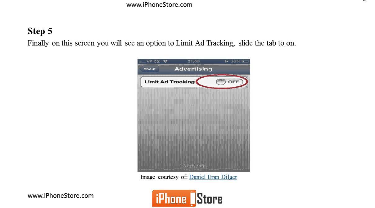 Limit Ad Tracking on iOS device - YouTube