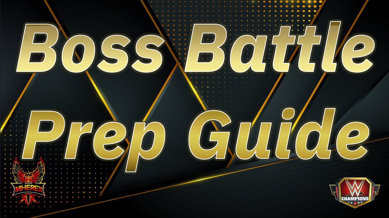Boss Battle Prep Guide - YouTube