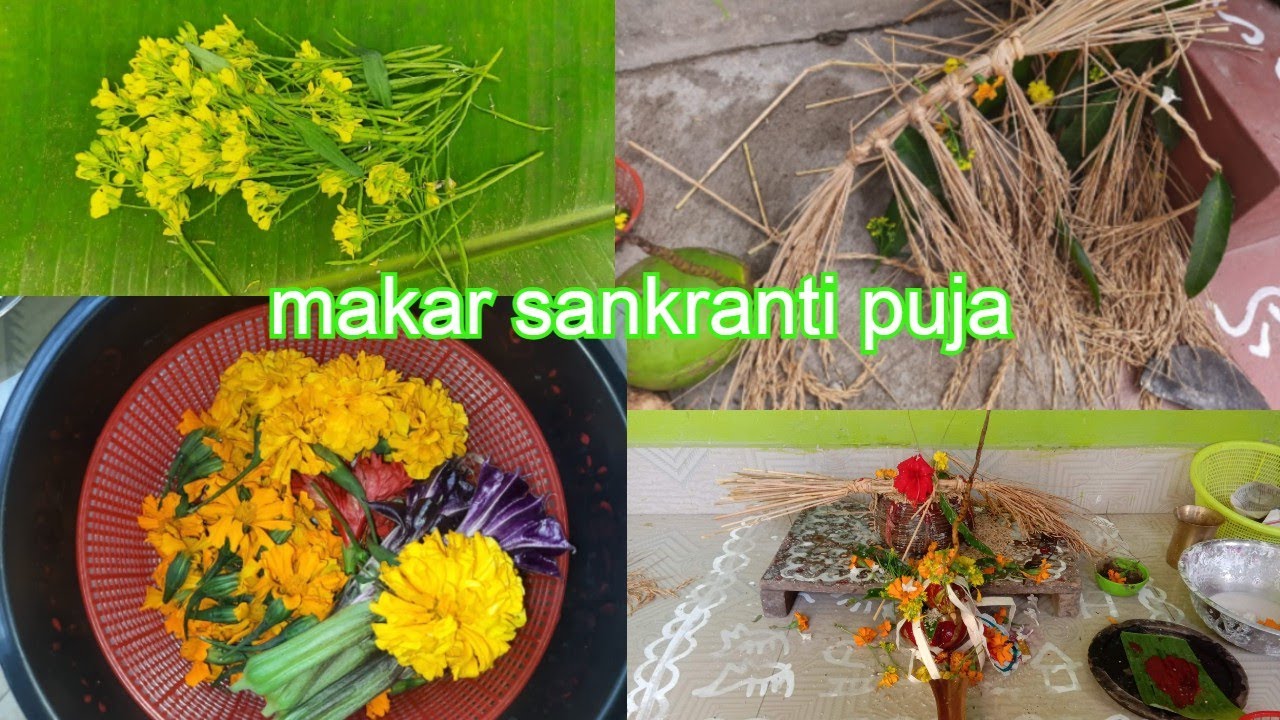 makar sankranti puja 2021|rituals of the puja - YouTube