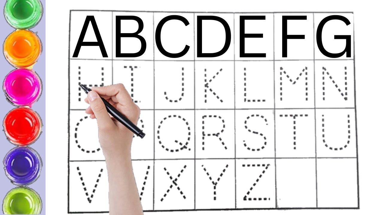 A for Ant B for Bat | Alphabets || Learn to Write Alphabet || ABC ...