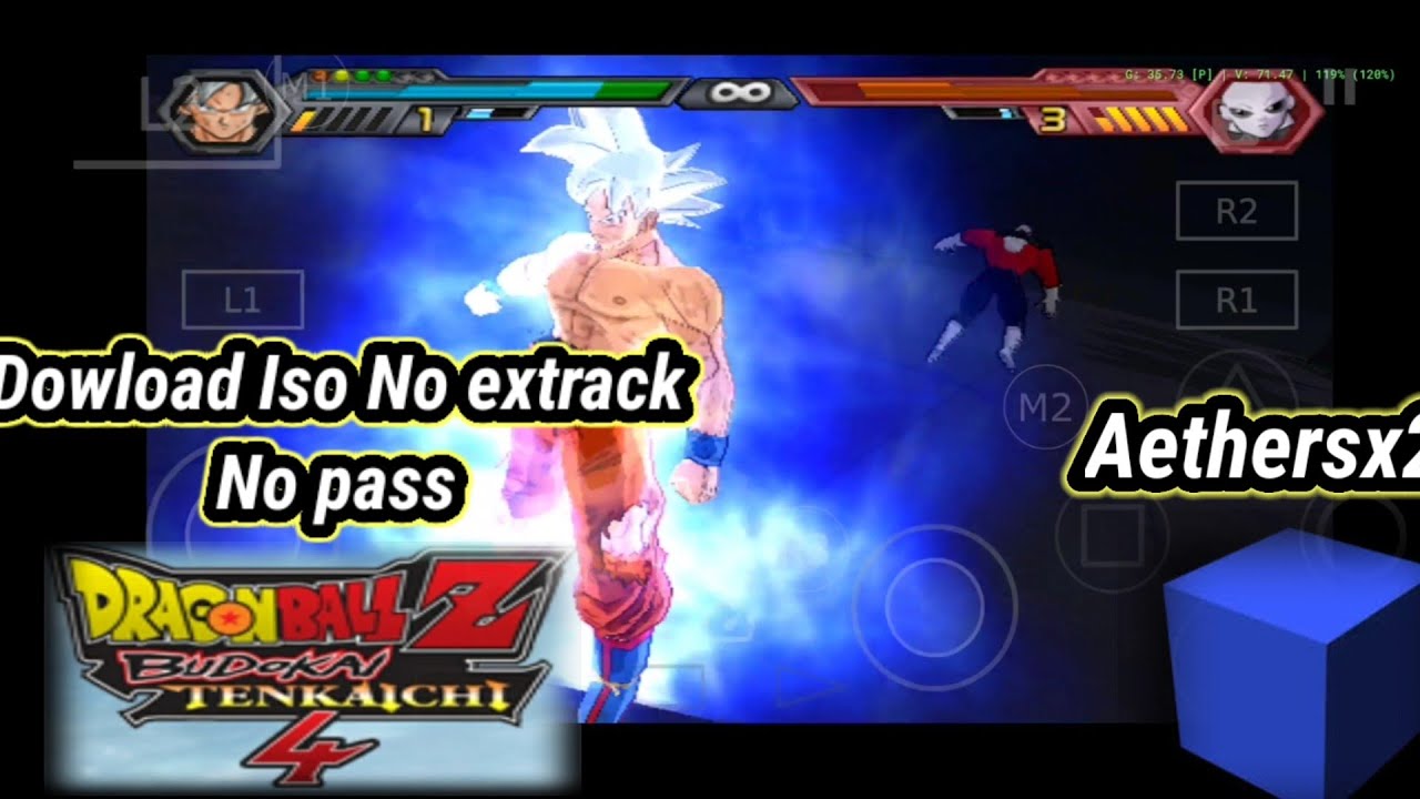 Dragon Ball Z Budokai Tenkaichi 4 English Mod Download Aethersx2 - YouTube