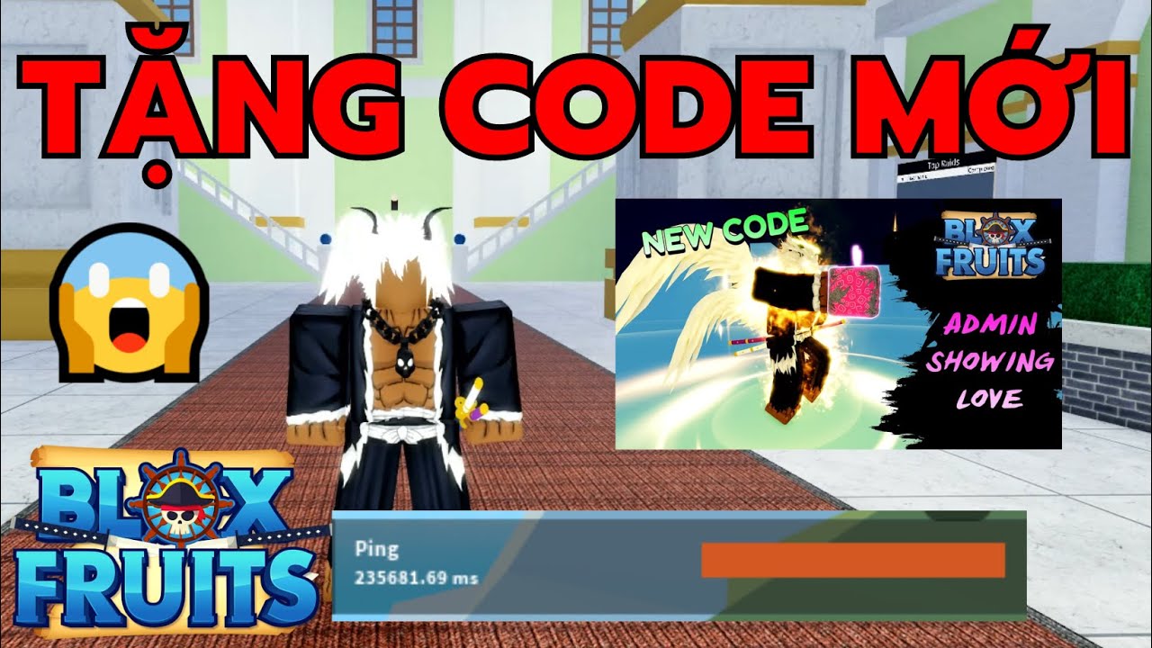 ADMIN Tặng CODE MỚI Và Tất Cả RẤT KHÓ Vào Được Blox Fruits - YouTube
