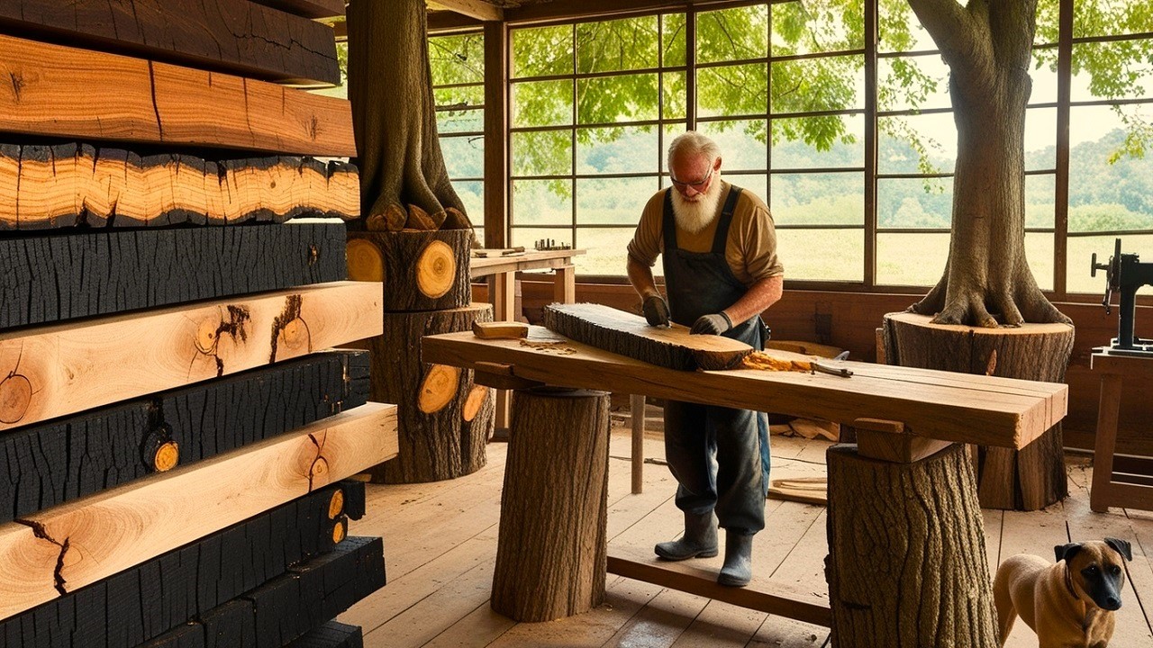 Don't Forget: 70-Year-Old Carpenter's Amazing Woodworking Creation ...