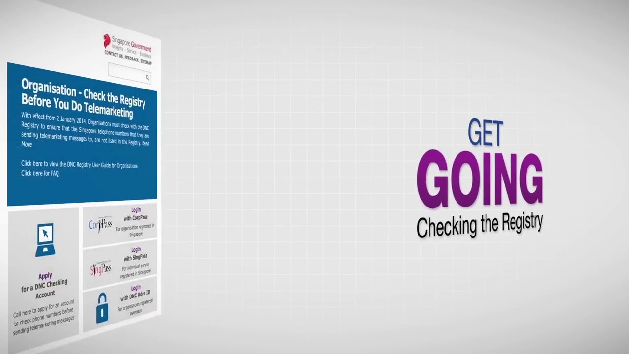 Do Not Call Registry for Organisations (updated 2017) - YouTube