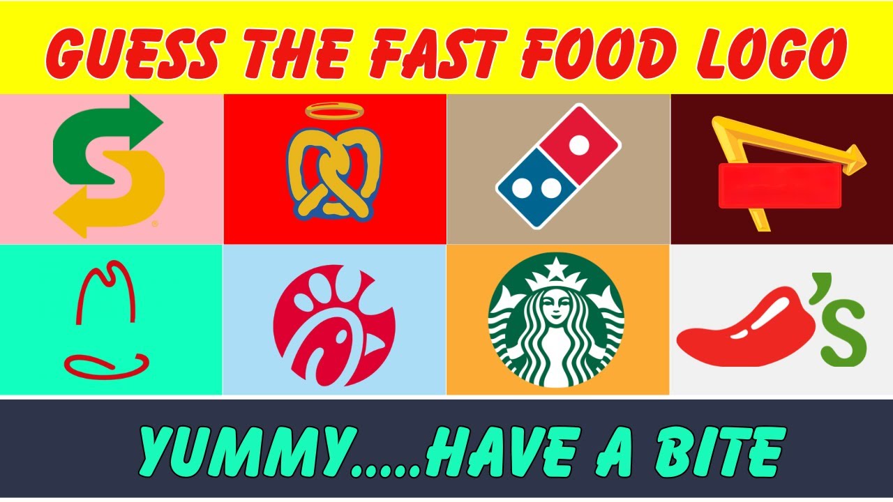 Guess the Restaurant | Fast Food Logo - YouTube