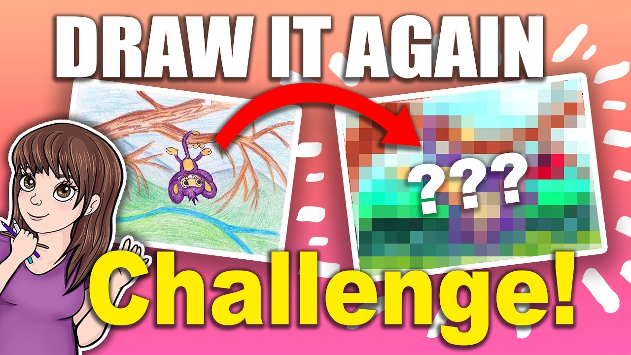 DRAW IT AGAIN Challenge! Pokemon Edition - YouTube