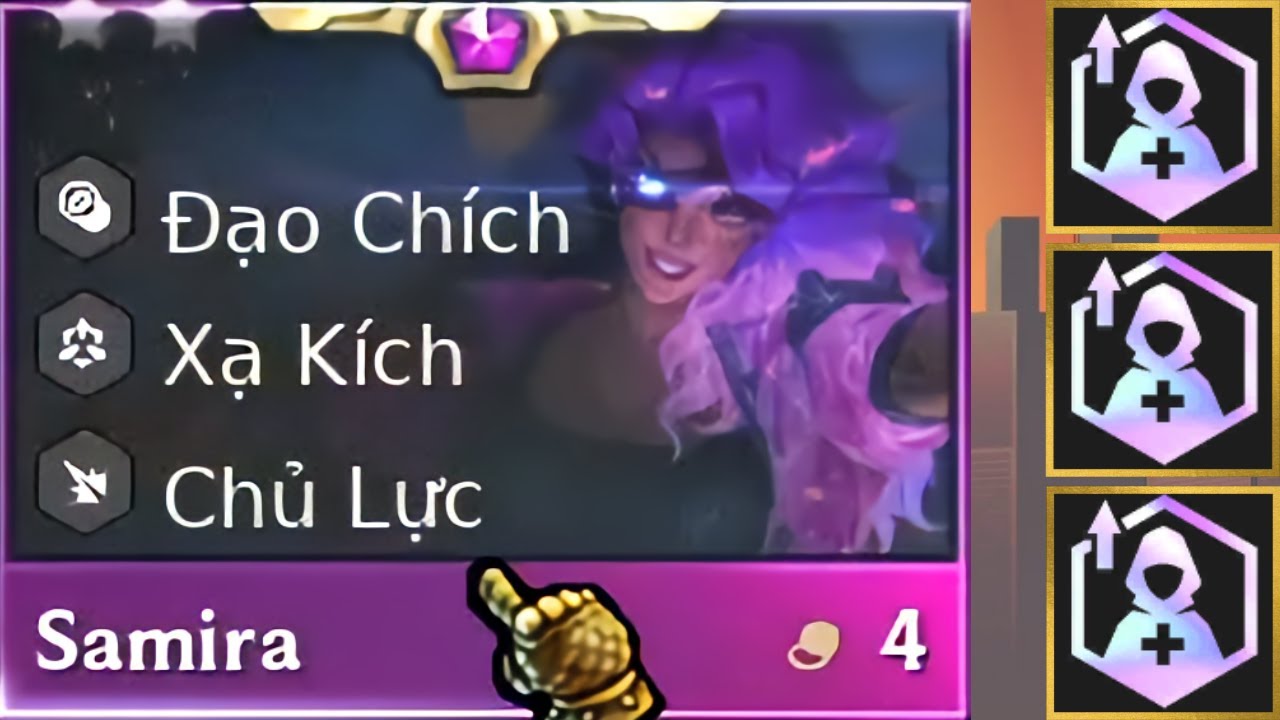 Samira 2 Star⭐⭐ LỐi Đi RiÊng SiÊu CẤp HỦy DiỆt Carry Đtcl MÙa 8 Tft