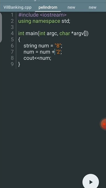 Concatenation of strings in cpp - YouTube