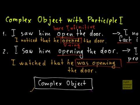 Complex Object with V+ing and Infinitive - what's the difference