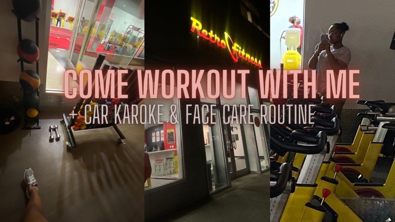 gym body currently loading....| come workout with me + car karaoke ...