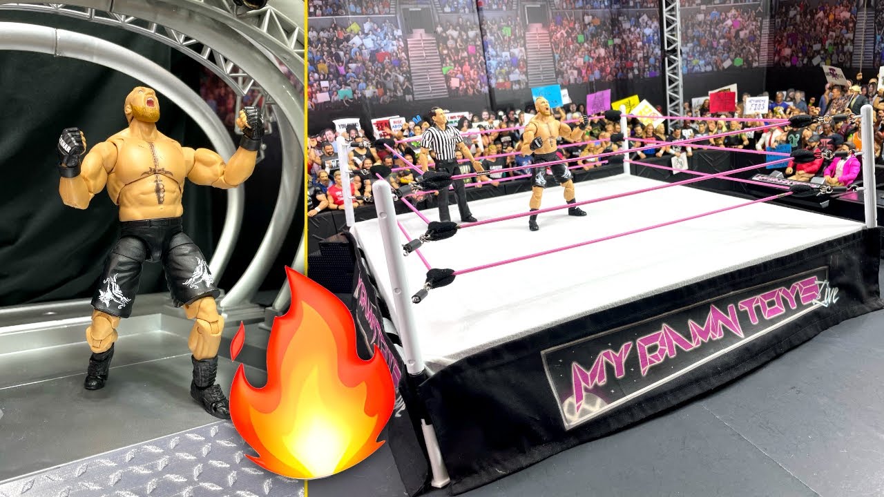 How I Built The BEST WWE Figure Arena EVER! - YouTube