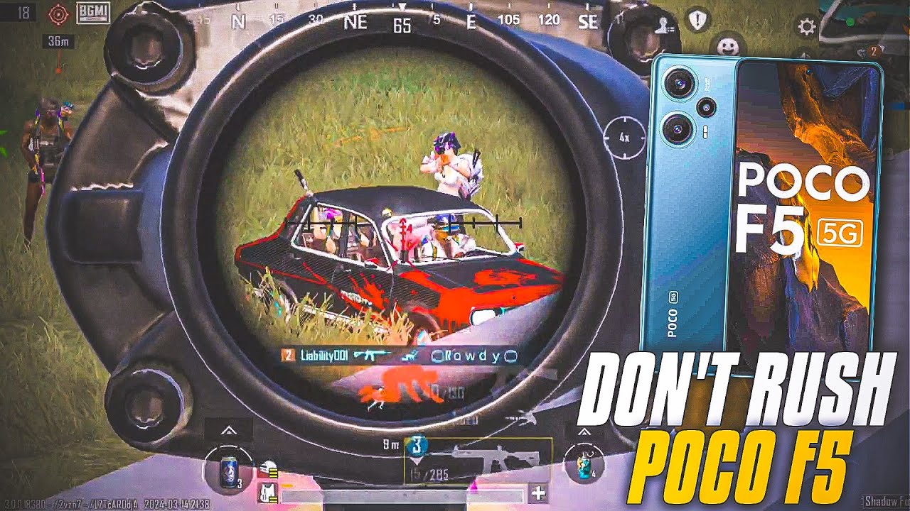 PANIC RUSH ON ME | POCO F5 | 90 fps | wow mode coming ️ - YouTube