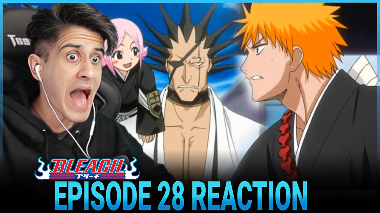 BLEACH Episode 28 Reaction - YouTube