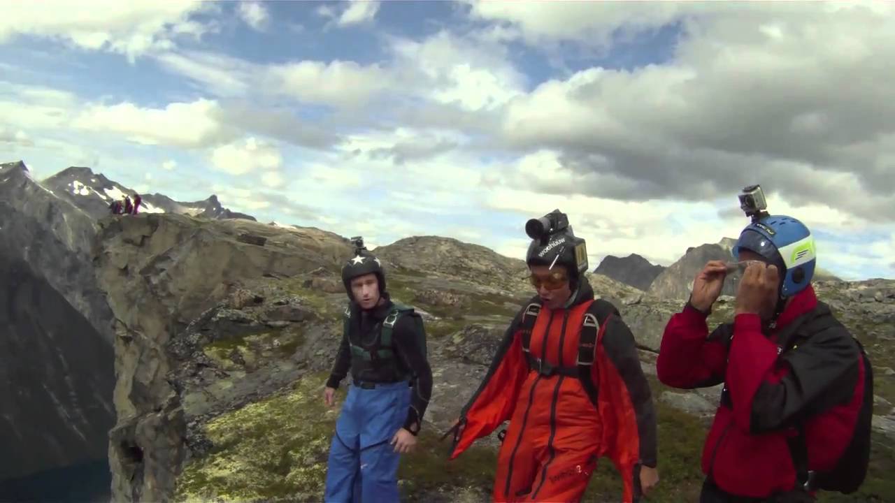 BASE jump world record 2010 - YouTube