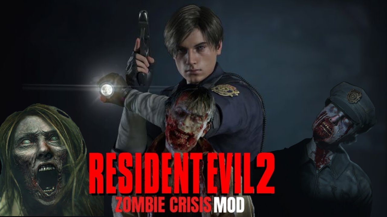 Resident Evil 2 Zombie Crisis Mod Gameplay de 36 minutos - YouTube